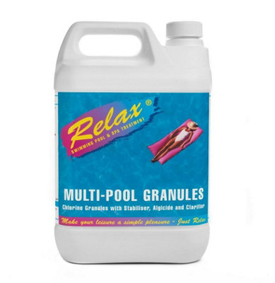 Relax Multi Pool Granules 5Kg Fast delivery, Swimming Pool water balancing