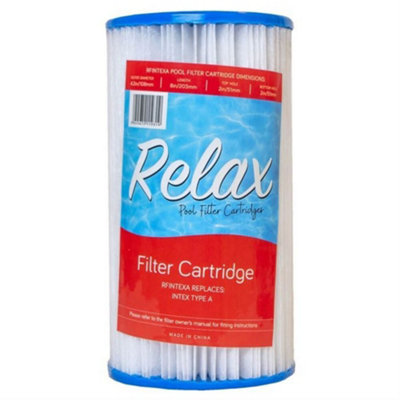 Relax Pool Filter Cartridge Intex Type A 29000 | DIY at B&Q