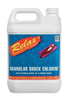 Relax Shock Chlorine Granules 5Kg