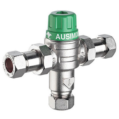 Reliance 15mm Compact 2 in 1 Thermostatic Mixing Valve HEAT110750