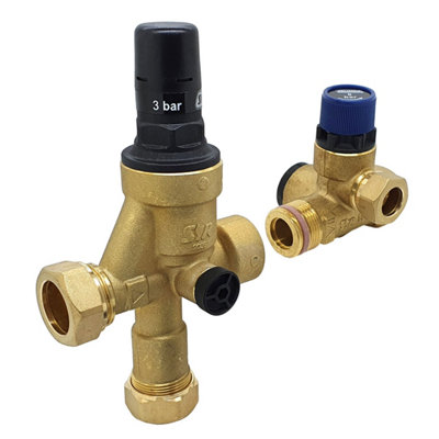 Reliance - 3 Bar Reducing 8 Bar Relief Inlet Control Multibloc 2 Piece ...