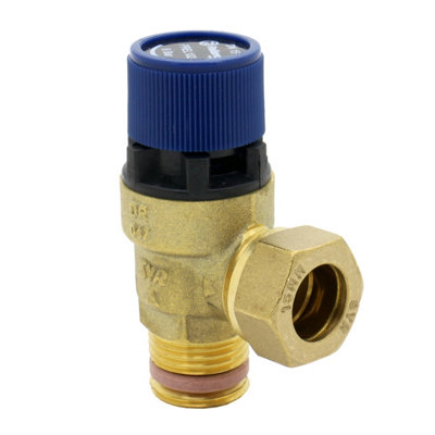 Reliance - 6 Bar Pressure Relief Valve 1/2" MBSP x 15mm PREL102005
