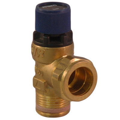 Reliance - 8 Bar Pressure Relief Valve 3/4" MBSP x 22mm PREL102050