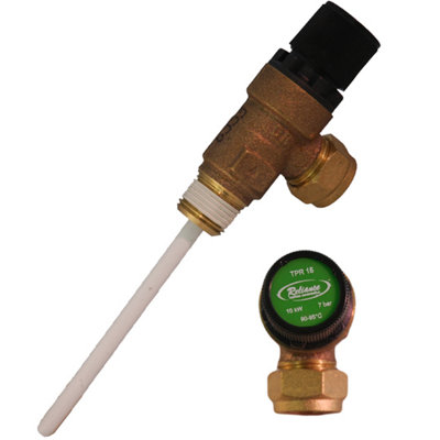 Reliance RWC Temperature and Pressure Relief Valve 7 Bar TPR15 PTEM540001