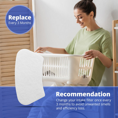 Reliapart Air Inlet and Air Exhaust Filter Kit for Bush Tumble Dryers