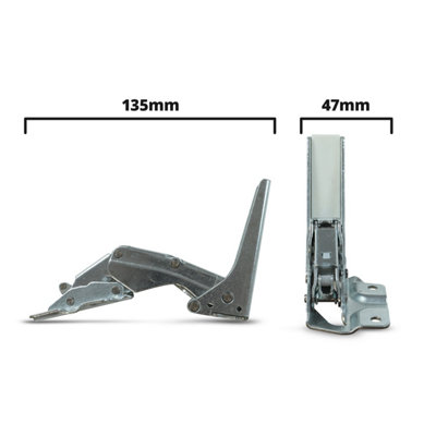 Reliapart Fridge Freezer Integrated Door Hinges For Neff