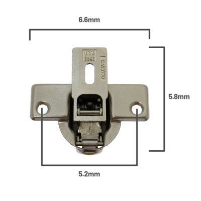 Reliapart Integrated Door Hinge For JOHN LEWIS Washing Machines