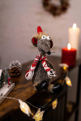 Remi Rat Ornament Freestanding Collectable Christmas Decorations Rodent ...