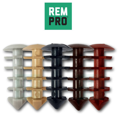 Rempro 100 x Terracotta DPC Damp Proofing Injection Wall Plugs