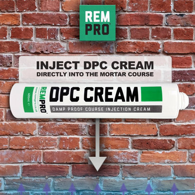 Rempro 400ml DPC Damp Proofing Course Cream