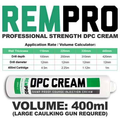 Rempro 400ml DPC Damp Proofing Course Cream