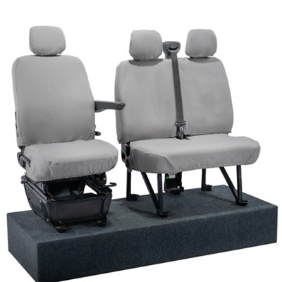 Renault Master (2010 Onwards) Front Seat Covers Tailored (Grey) - UK ...