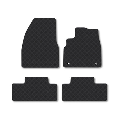 Renault Megane e-Tech 2022-Onwards Car Floor Mats Rubber Tailored Fit ...