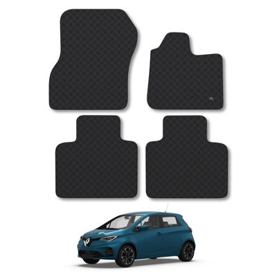 Renault Zoe 2012-2021 Car Floor Mats Rubber Tailored Fit Set Heavy-Duty ...