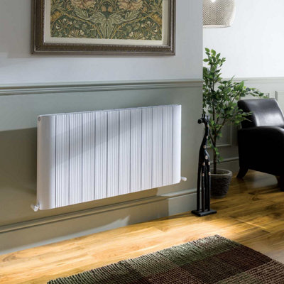 Rene Double Radiator White 600x1124mm | DIY at B&Q