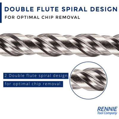 Rennie Tools - 6mm Cutting Diameter x 15mm Flute x 1/4" Shank TCT ...
