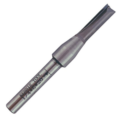 Rennie Tools - 6mm Cutting Diameter x 20mm Flute x 1/4" Shank TCT ...