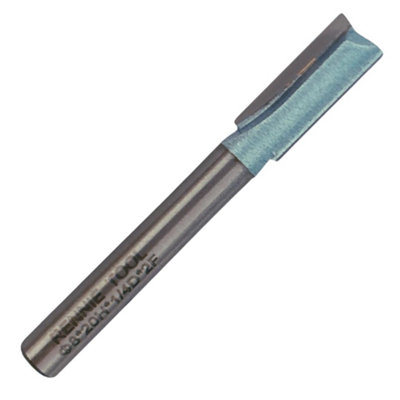 Rennie Tools - 8mm Cutting Diameter x 20mm Flute x 1/4" Shank TCT ...
