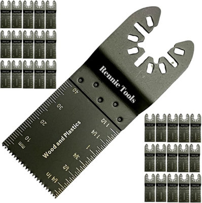 Rennie Tools Pack Of 30 x 35mm Oscillating Multi Tool Blades Set ...