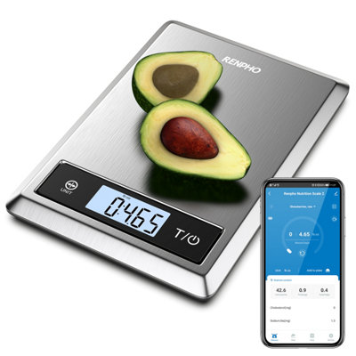 Renpho Calibra 1 Smart Nutritional Scale - Stainless Steel