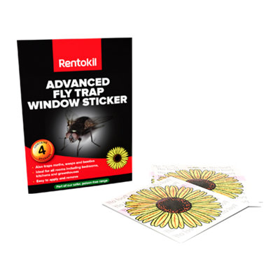 Rentokil Advanced Fly Trap Window Sticker