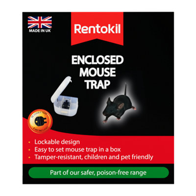 Rentokil Enclosed Mouse Trap (Single Pack)