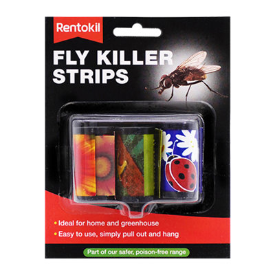 Rentokil Fly Killer Strips (3 Strips)