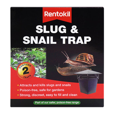 Rentokil FS33 Slug & Snail Trap (Twin Pack) RKLFS33 | DIY at B&Q