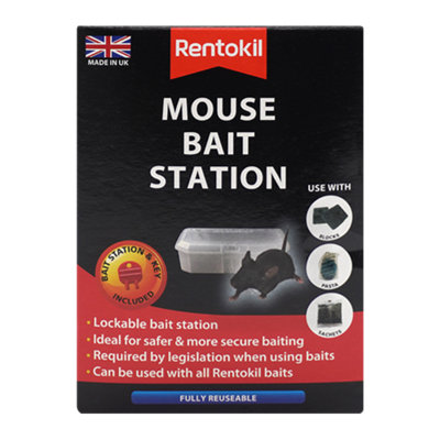 Rentokil Mouse Bait Station ( 1 Pack)