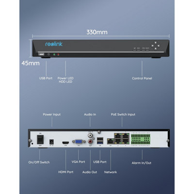 Reolink 36 channel POE NVR - 6975253980949