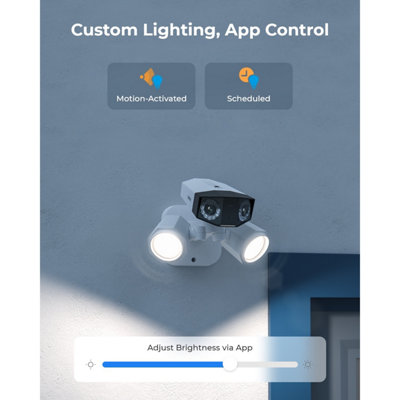 Reolink 4K Duo 2 PoE 180 degree view Smart Advanced AI detection ...