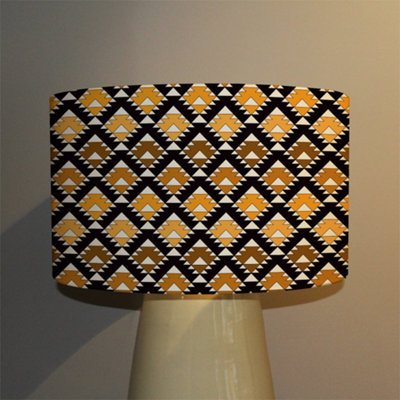 Repeated triangles geometric background (Ceiling & Lamp Shade) / 25cm x ...