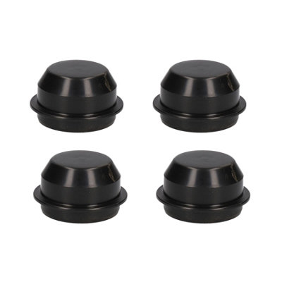 Replacement 50mm Plastic Wheel Hub Cap Trailer Bearing Dust Cover 4 Pack