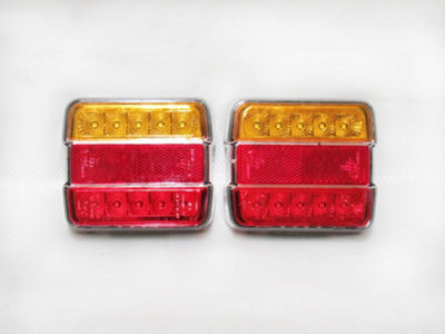 Replacement LED Trailer Lights - Indicator Brake and Stop (Lightboard ...
