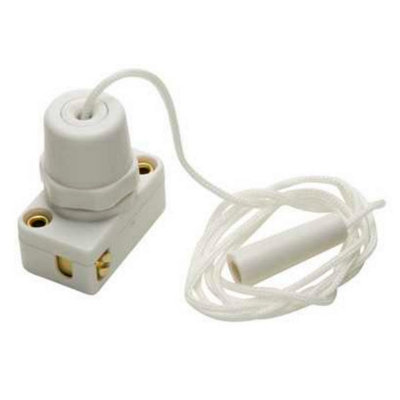 Replacement Mini Miniature Pull Cord Switch For Wall Light Bathroom ...