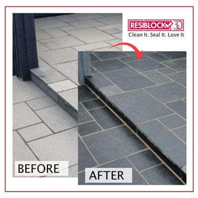 Resiblock Indian Sandstone Sealer - Colour Enhancer - 5L (Natural Stone)