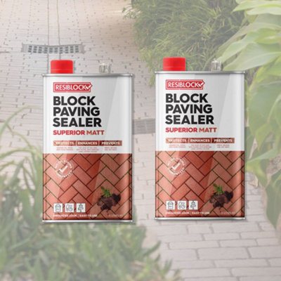 Resiblock Superior Matt - 10L - World Leading Block Paving Sealer with ...