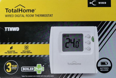 Resideo DT90E Wired Digital Room Thermostat TTHWD Honeywell Eco Energy ...