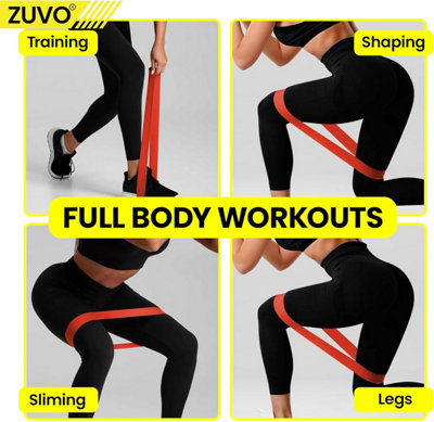 Resistance Bands Women & Men - Set of 5 - Perfect Gym Equipment - Skin ...