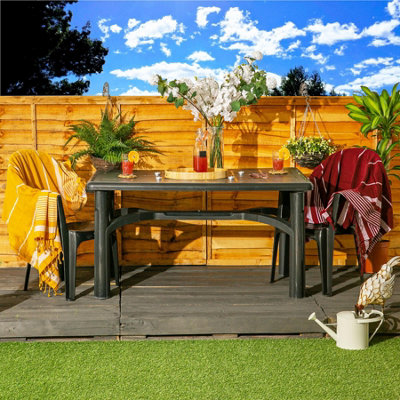 Resol Palma Garden Dining Chair - Green