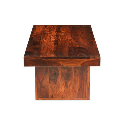 Rest Relax Havana Living Indian Rosewood Block Coffee Table Brown
