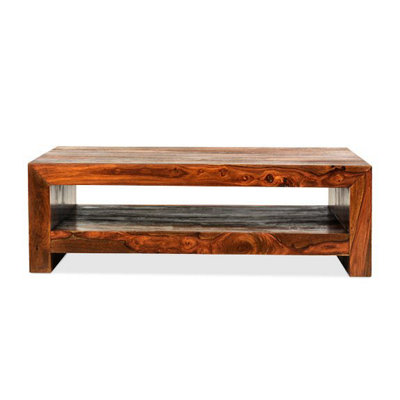 Rest Relax Havana Living Indian Rosewood Contemporary Coffee Table Brown