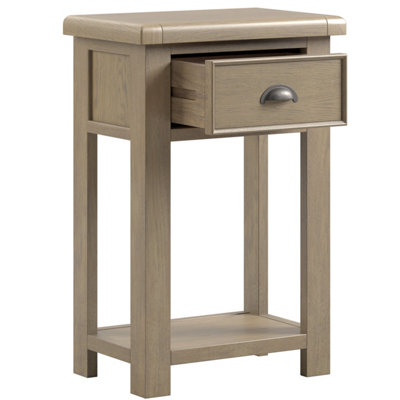 Rest Relax Morven Smoked Oak Hall table Brown