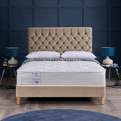 Rest Relax Sleep Faye Quilted 1000 Pocket Sprung Mattress - Super King ...
