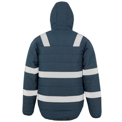 Result Genuine Recycled Mens Ripstop Padded Jacket