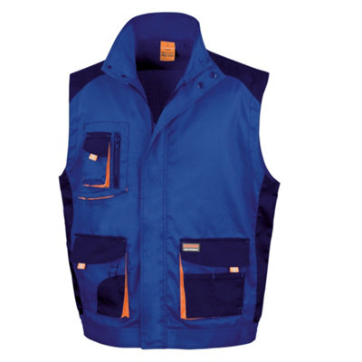Result Mens Work-Guard Lite Workwear Gilet / Bodywarmer (Breathable And ...