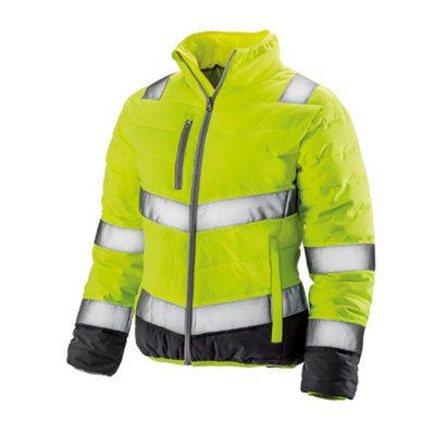 Result Safeguard Womens/Ladies Soft Padded Safety Jacket | DIY at B&Q