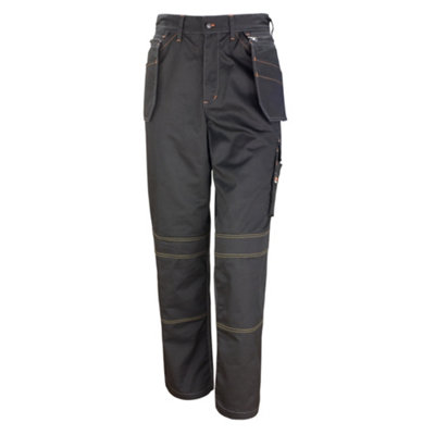 Result Unisex Work-Guard Lite X-Over Holster Workwear Trousers ...