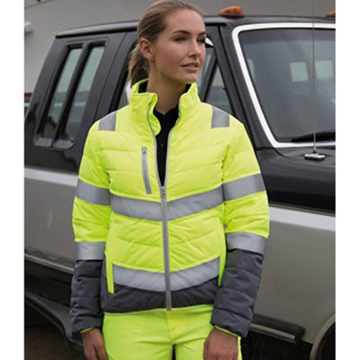 RESULT WOMENS/LADIES SAFE-GUARD SOFT SAFETY JACKET
