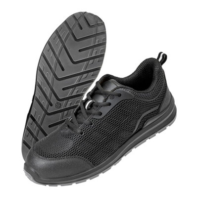 Result Work-Guard Unisex All Black Safety Trainers Black (4 UK)
